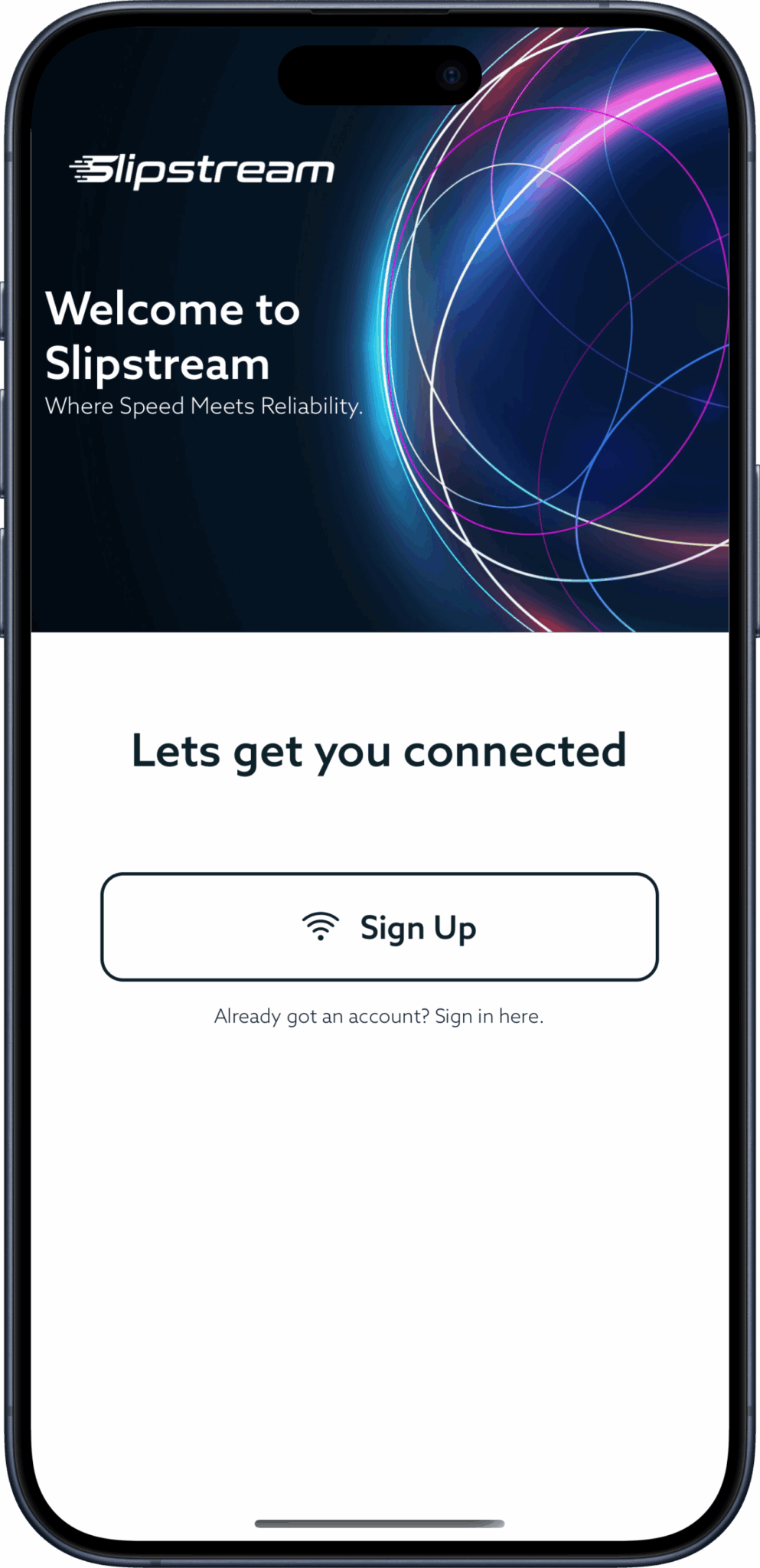 Sign Up for Slipstream | Get Ultra-Fast, Reliable Internet